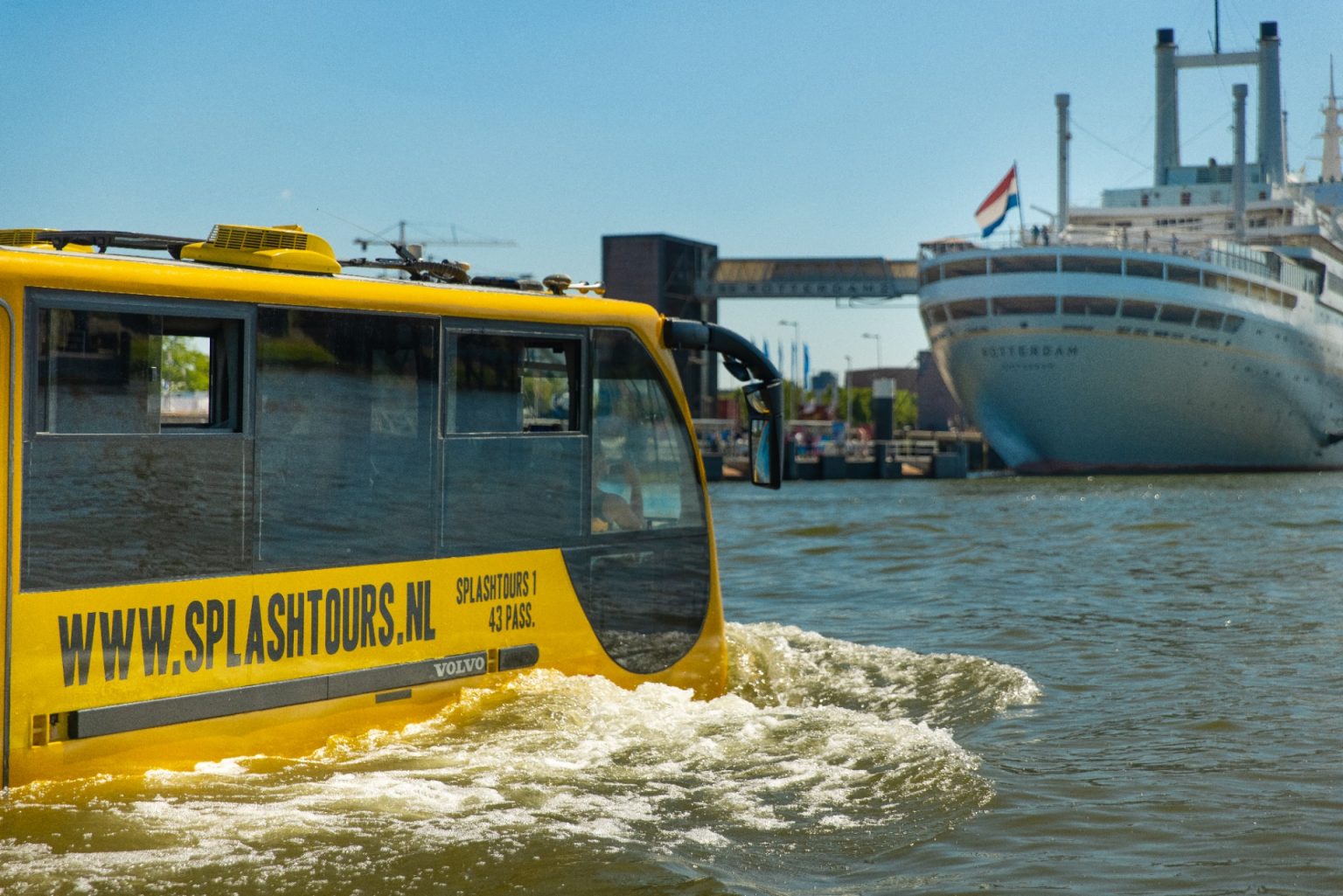 Exclusieve Splashtour - Splashtours Rotterdam